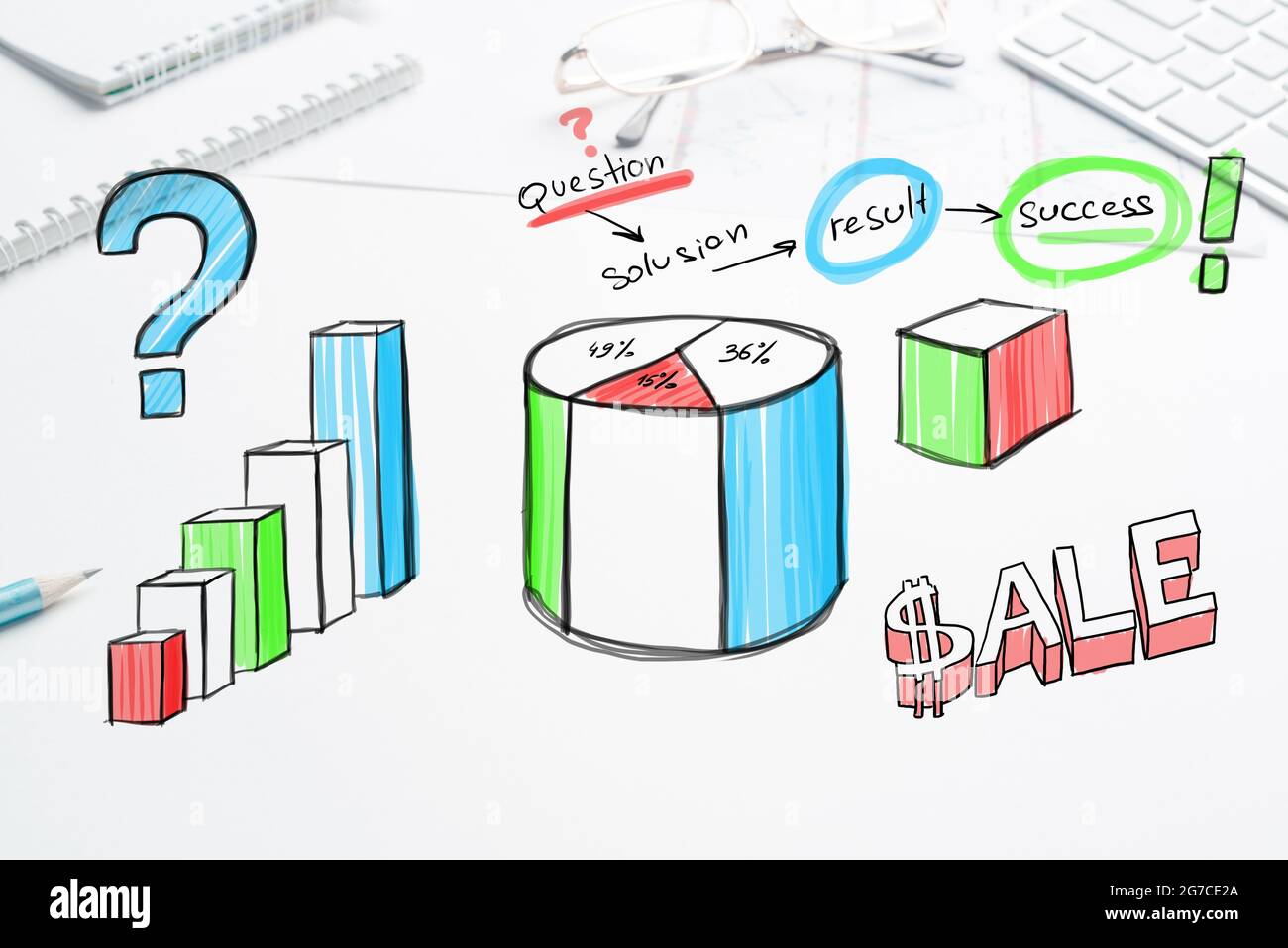 Make your sales grow Stock Photo - Alamy