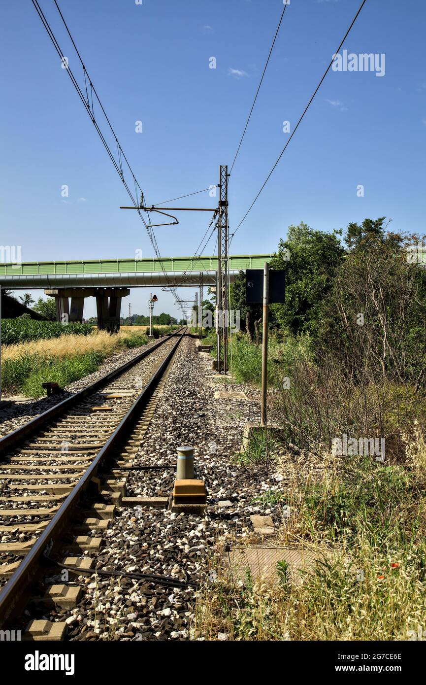 Land use under a viaduct hi-res stock photography and images - Alamy
