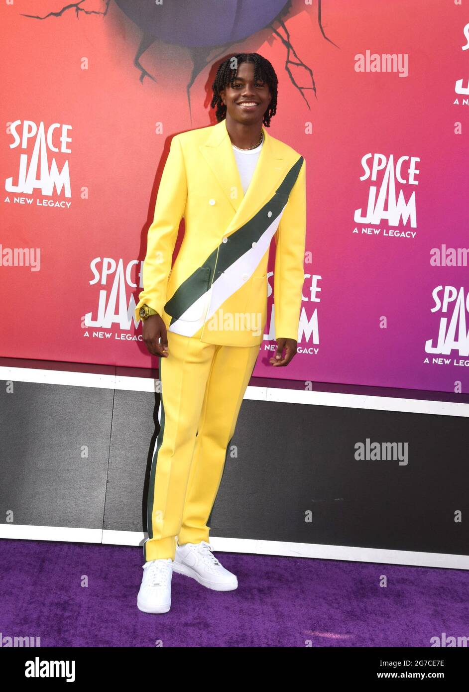 Los Angeles, California, USA 12th July 2021 Actor Ceyair Wright attends ...
