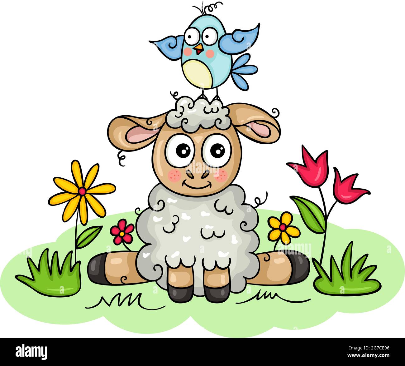 Sheep Head Clip Art