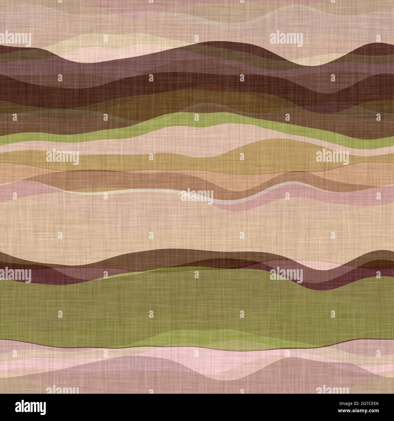 Mid century modern stripe fabric 1960s style pattern. Seamless graphic ...