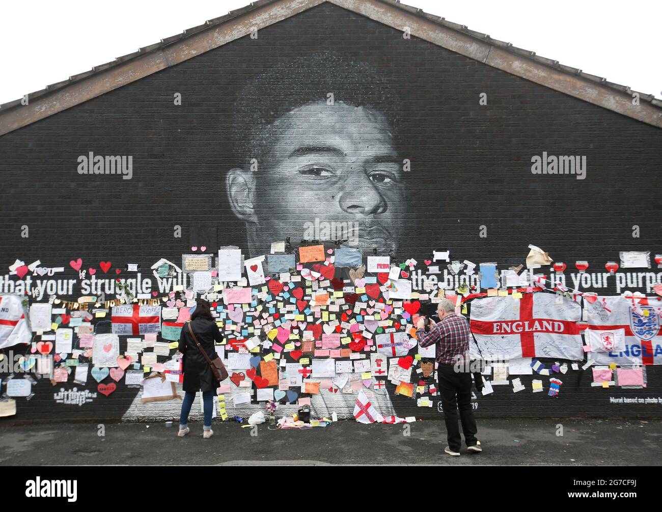 Marcus rashford mural hi-res stock photography and images - Alamy