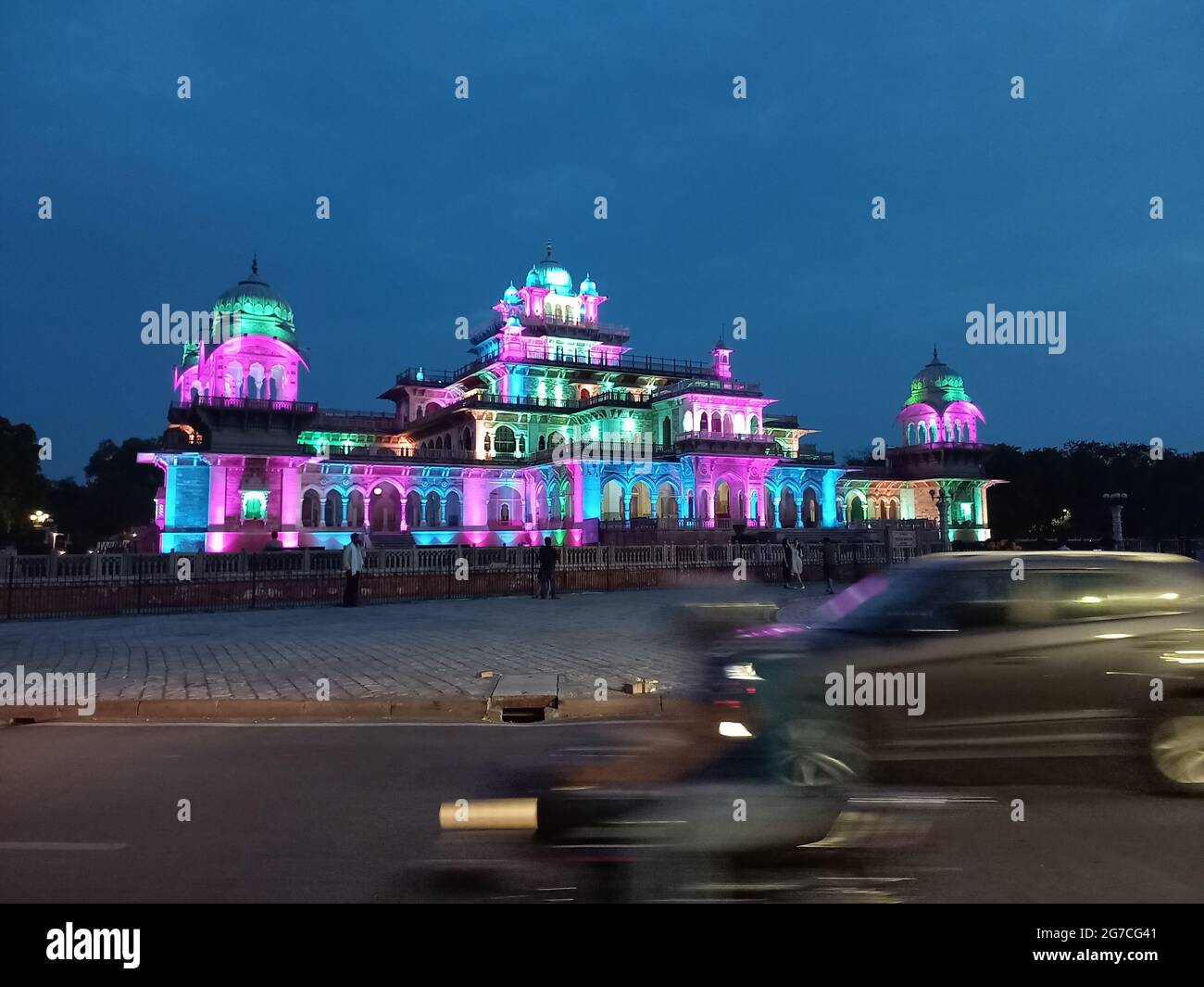 Night view of albert hall museum hi-res stock photography and images ...