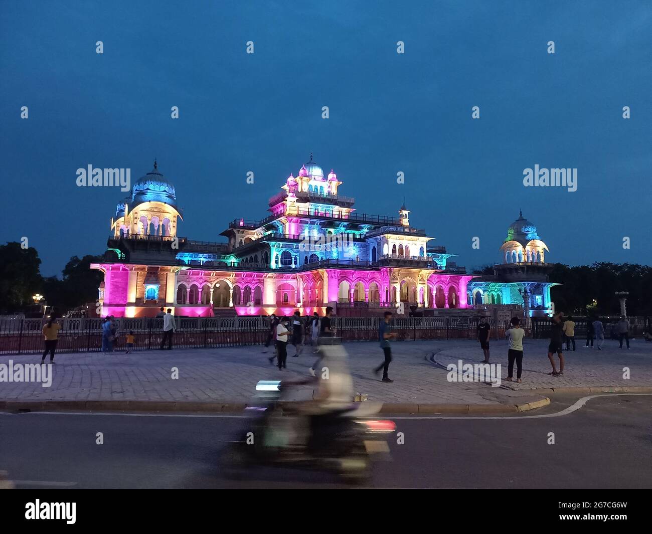 Night view of albert hall museum hi-res stock photography and images ...