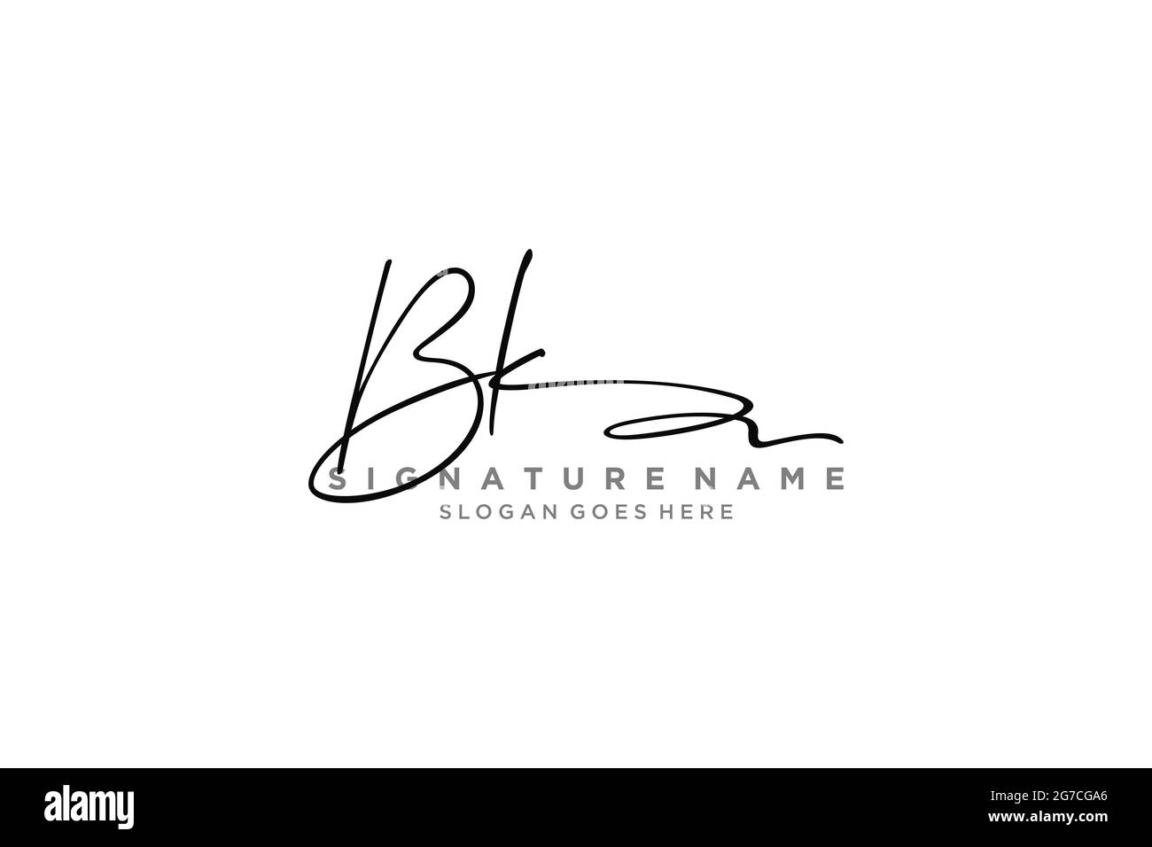BK Letter Signature Logo Template elegant design logo Sign Symbol ...