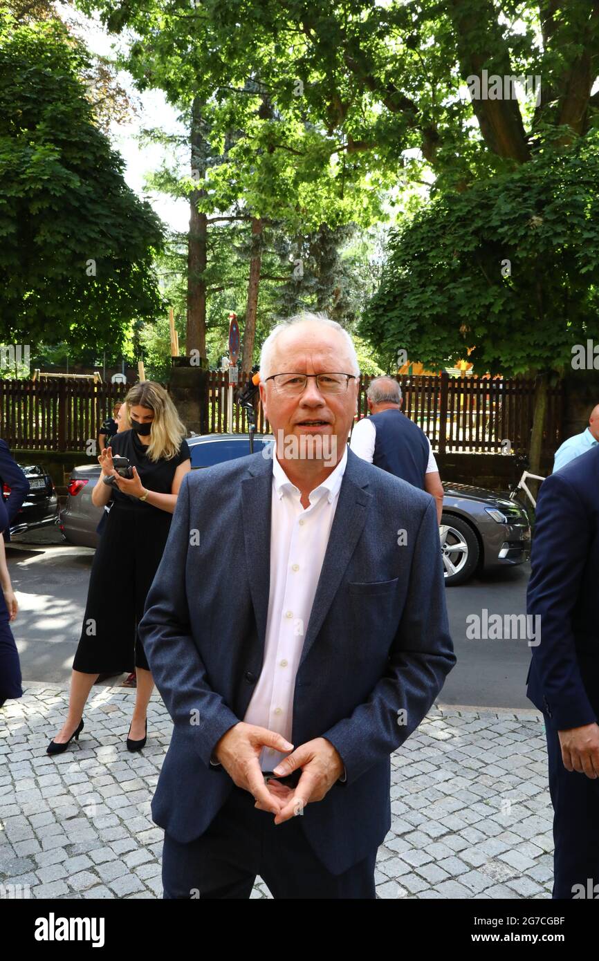 Matthias Lechner bei der feierlichen Eröffnung des Kulturforums Görlitzer Synagoge. Görlitz,12. ...