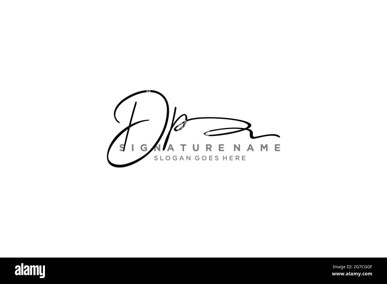 Letter dp logo Cut Out Stock Images & Pictures - Alamy