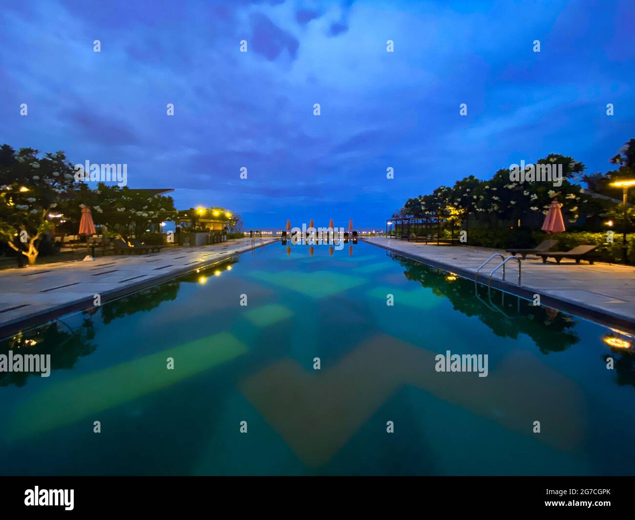 Cha Am Beach in Phetchaburi, Thailand Stock Photo - Alamy