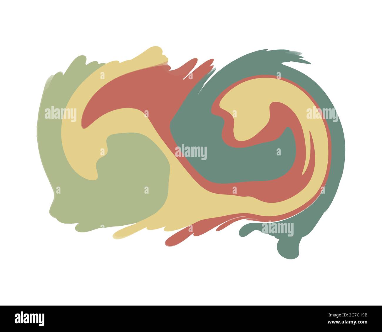 Vector Abstract background, liquid grunge, blending. Vector illustration Stock Vector Image ...