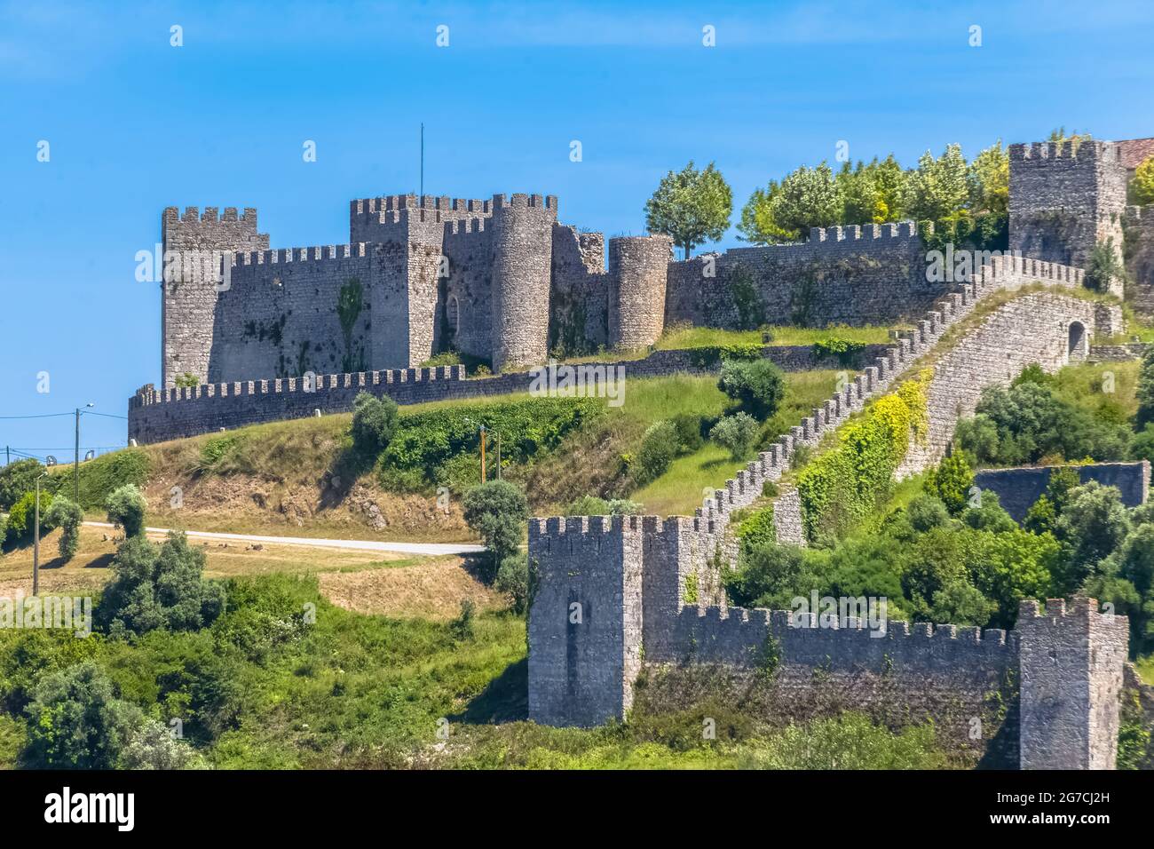 Montemor-o-Velho Portugal 09 12 2020: Detailed view at the Montemor-o ...