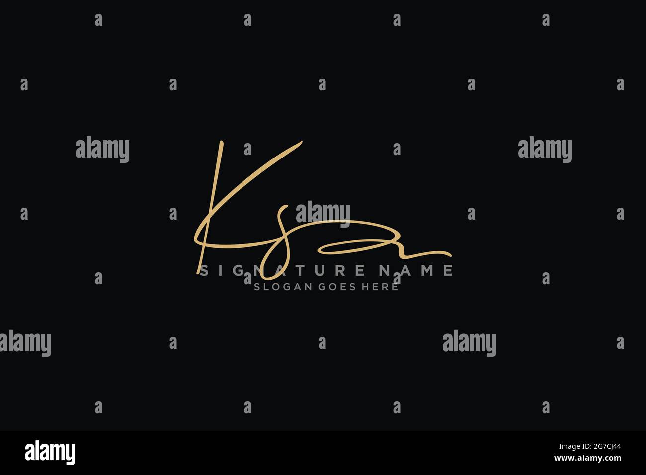 Letter ks logo hi-res stock photography and images - Alamy