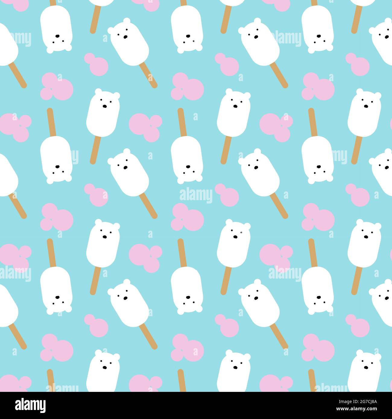 Pattern bear Stock Vector Images - Alamy