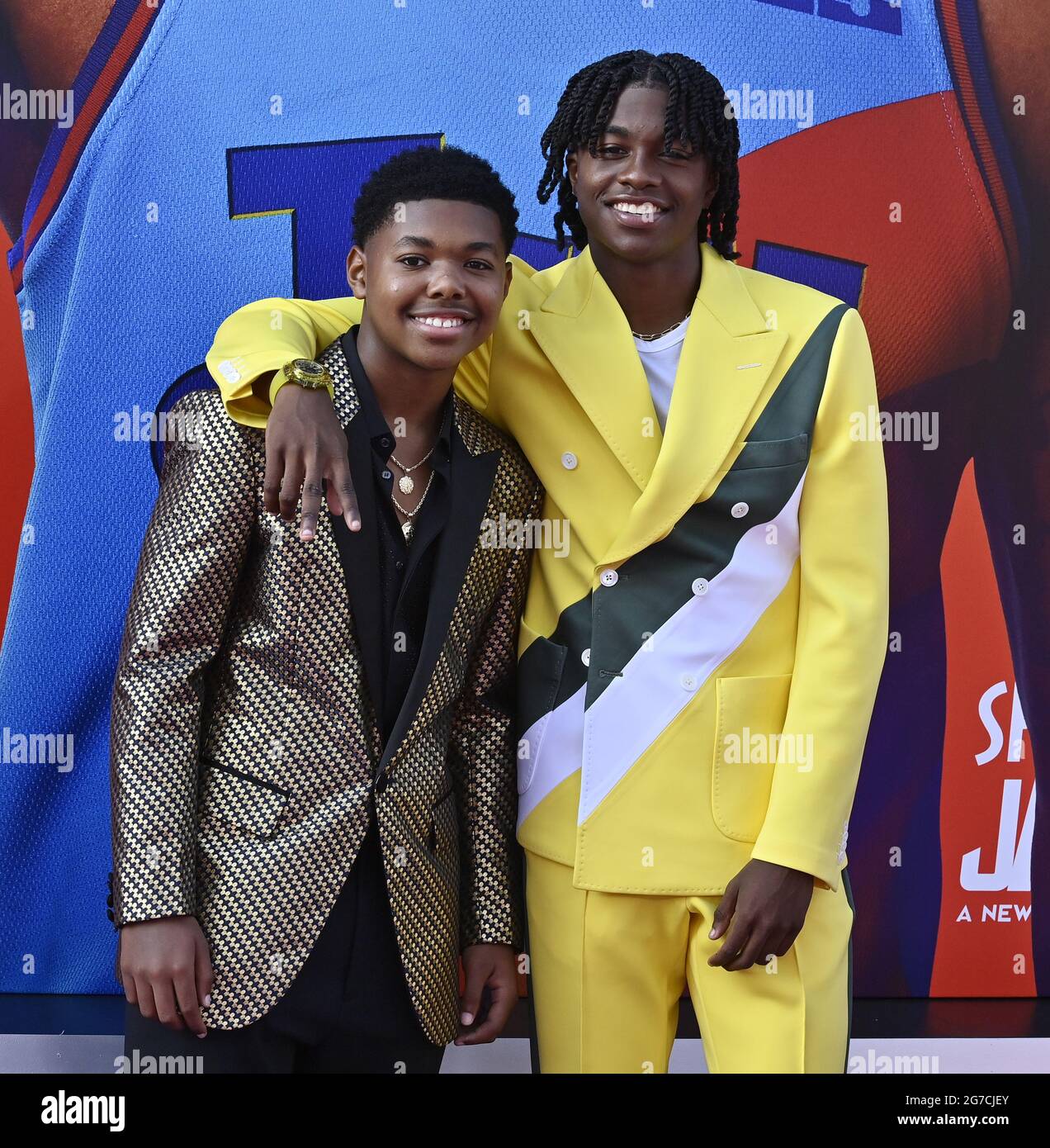 Los Angeles, United States. 12th July, 2021. Cast members Cedric Joe ...