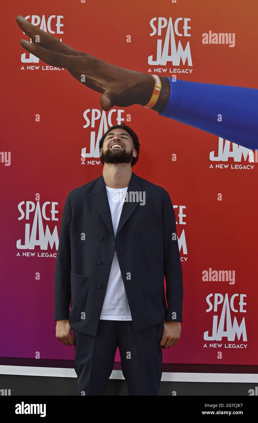 Los Angeles, United States. 12th July, 2021. NBA player Klay Thompson ...