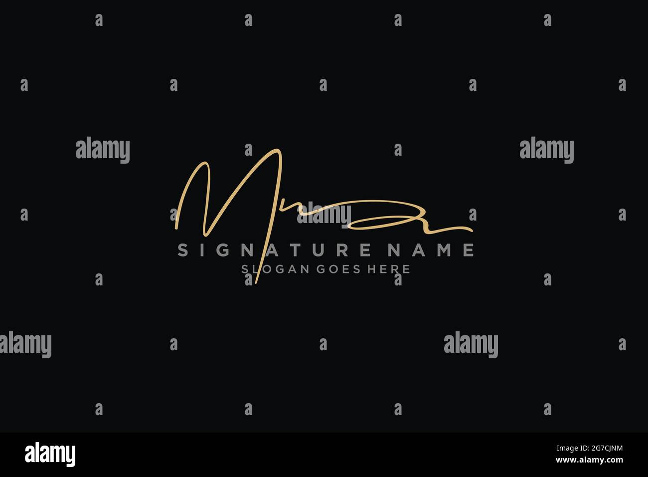 MN Letter Signature Logo Template elegant design logo Sign Symbol ...