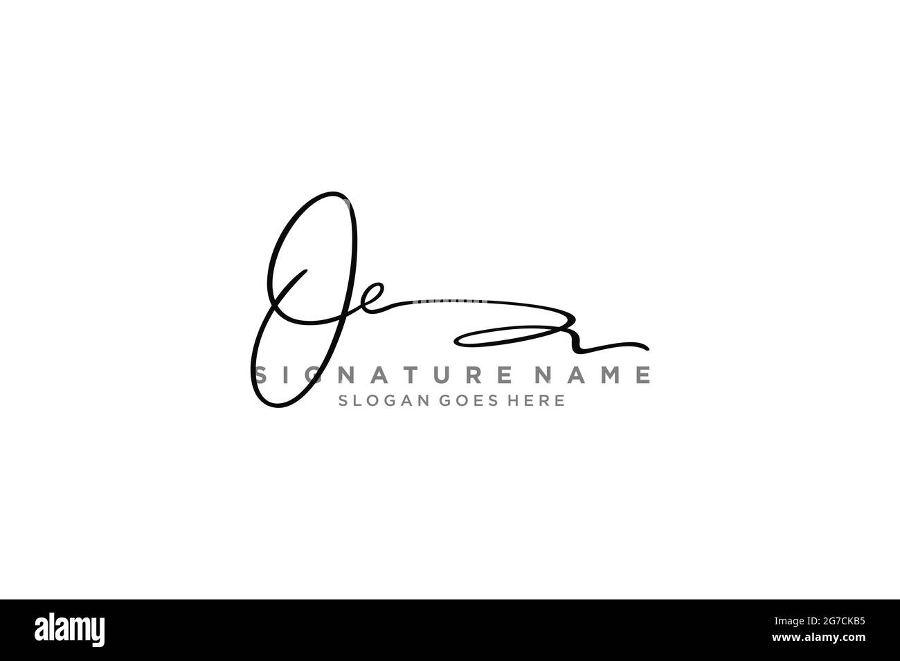OE Letter Signature Logo Template elegant design logo Sign Symbol ...