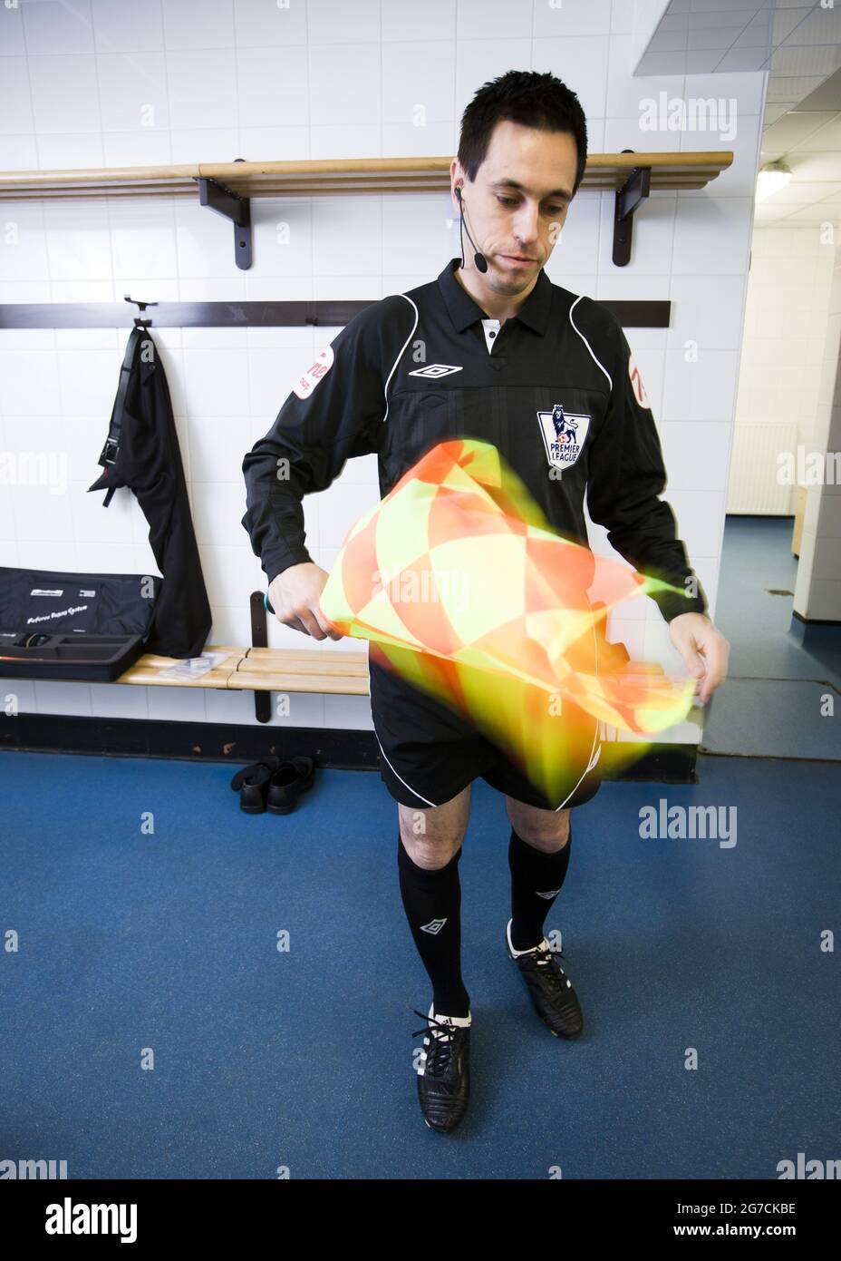 Gary Beswick linesman at Newcastle United Stock Photo - Alamy