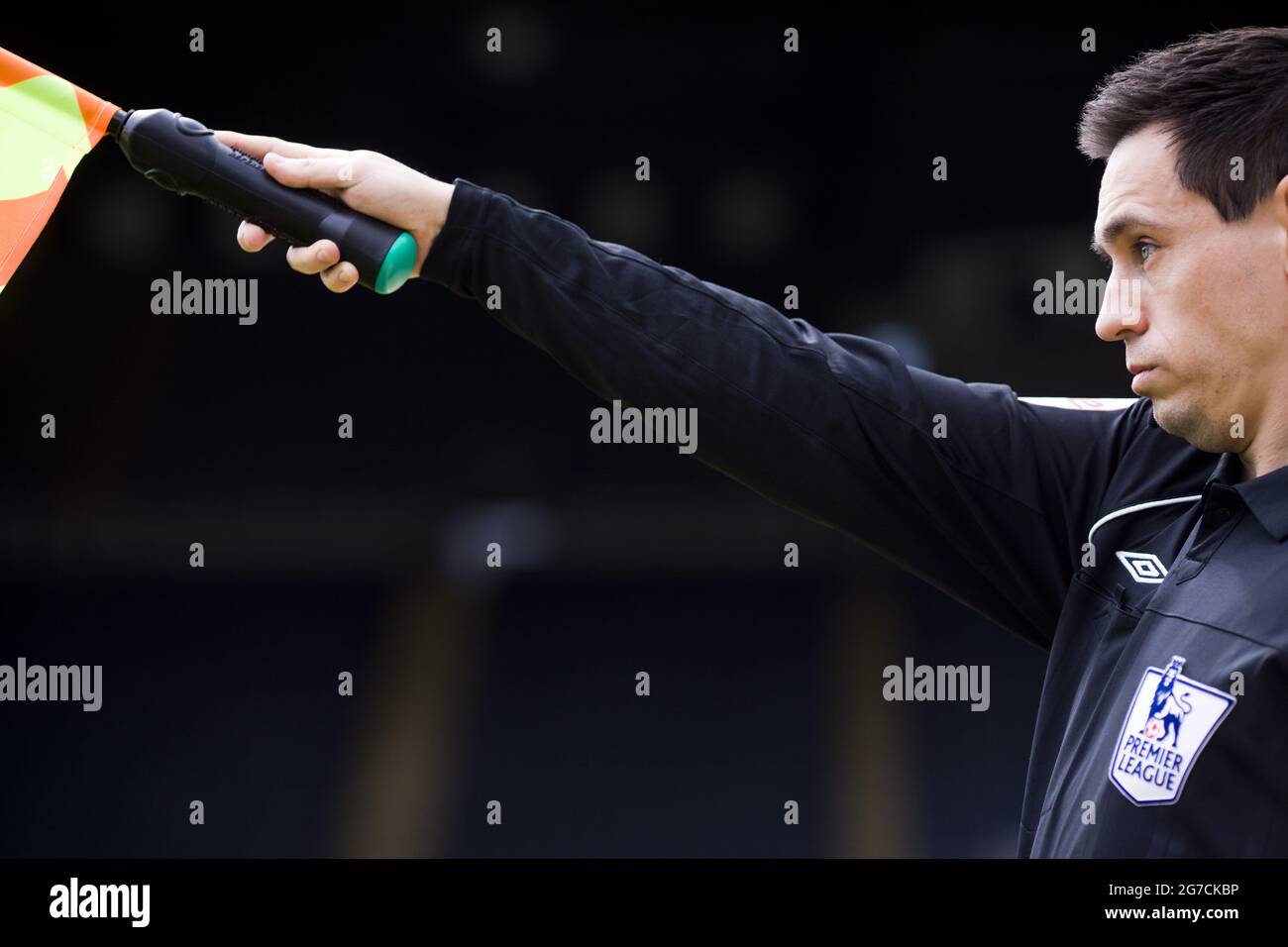 Gary Beswick linesman at Newcastle United Stock Photo - Alamy