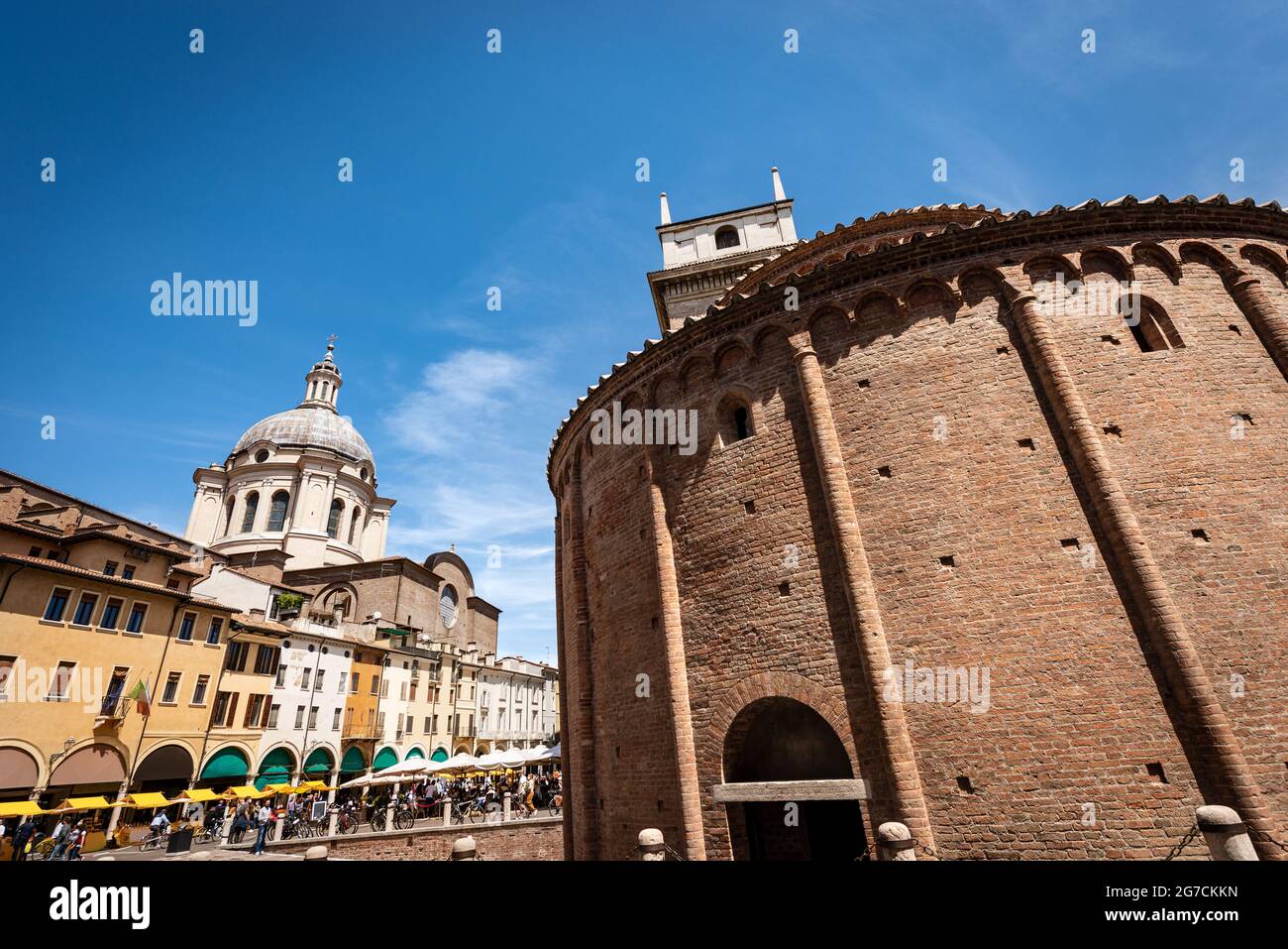 Mantua, Church Rotonda di San Lorenzo in Romanesque style (1083-XI ...
