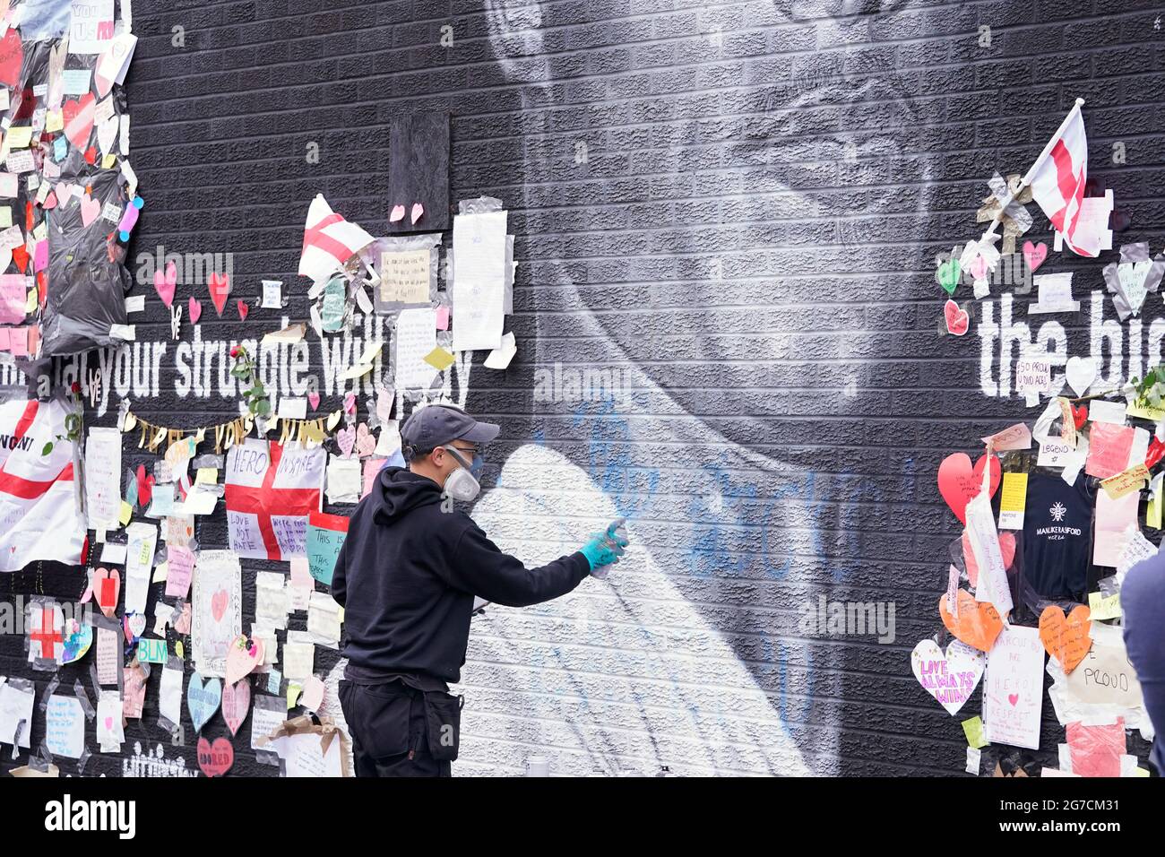 Marcus rashford mural hi-res stock photography and images - Alamy