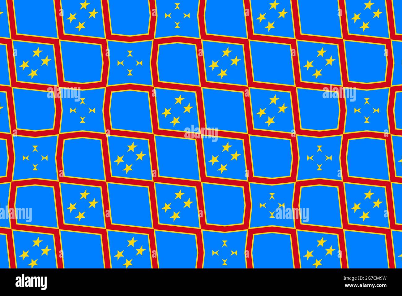 Simple geometric pattern in the colors of the national flag of ...