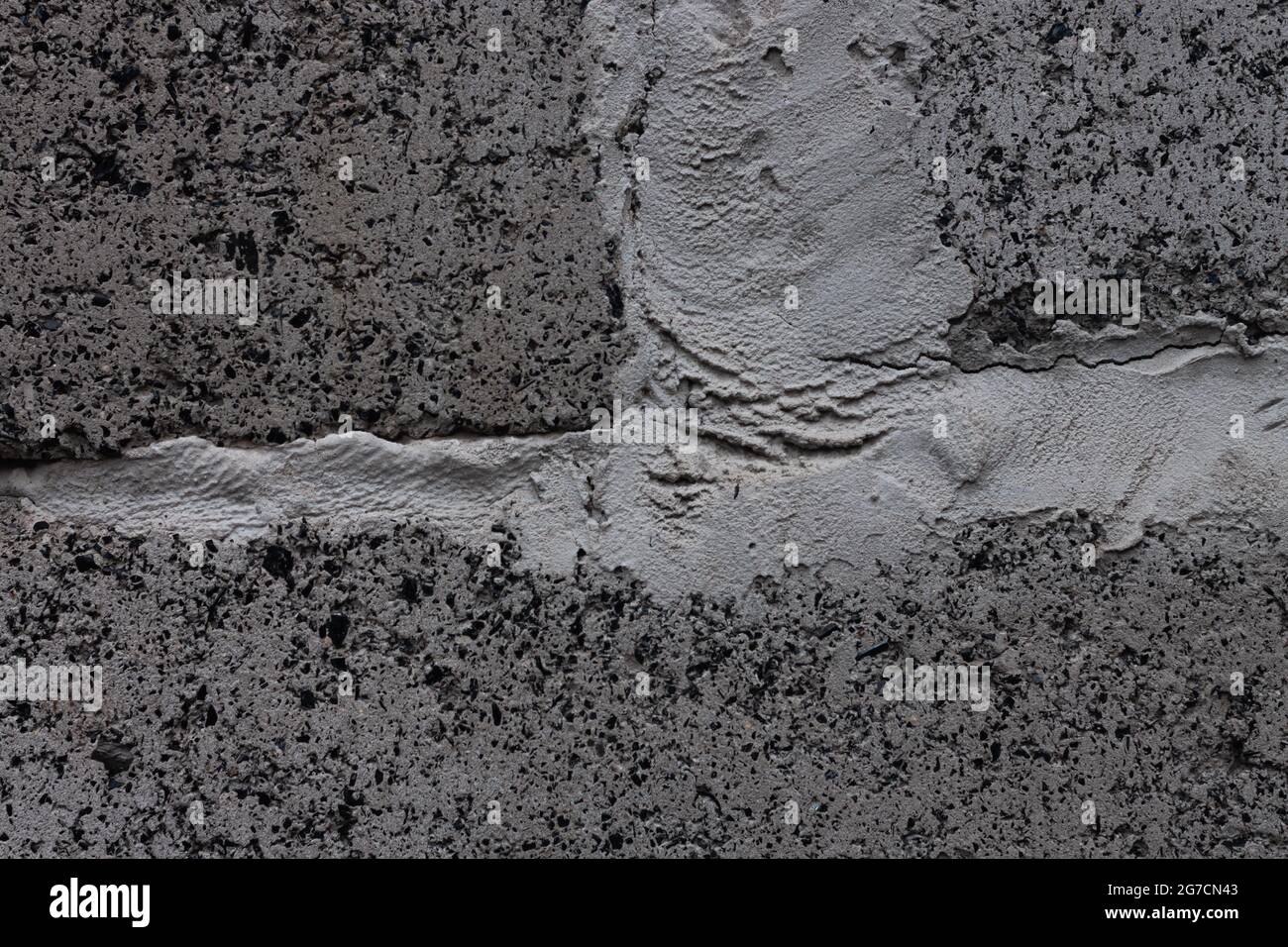 Dark grey limestone background used for kitchen worktop, table, window sill, fence. Black and ...