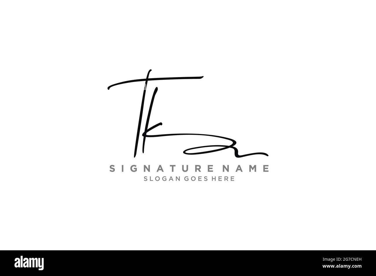 TK Letter Signature Logo Template elegant design logo Sign Symbol ...