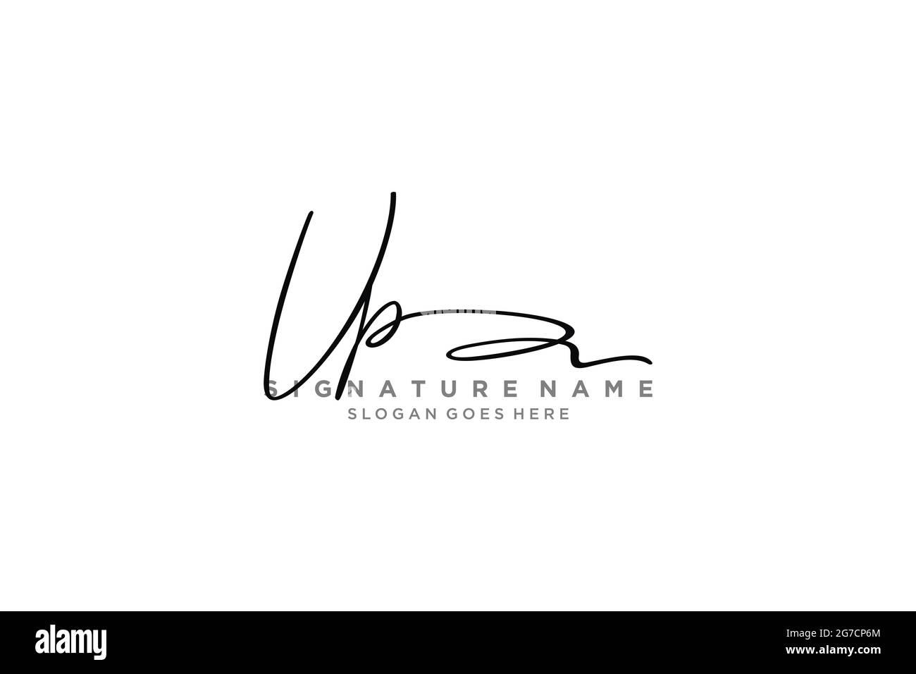 VP Letter Signature Logo Template elegant design logo Sign Symbol ...