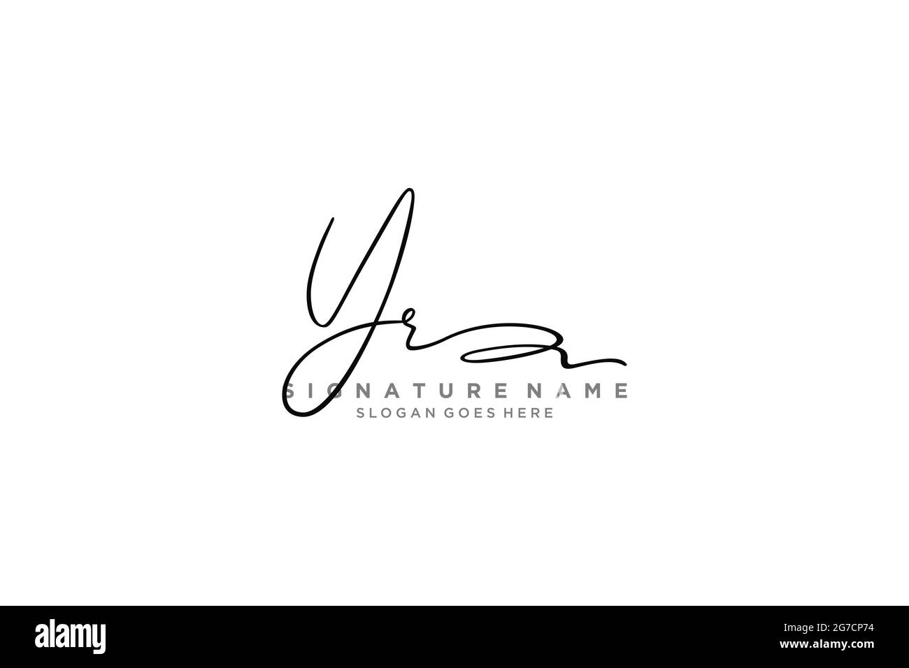 Yr logo vector vectors hi-res stock photography and images - Alamy