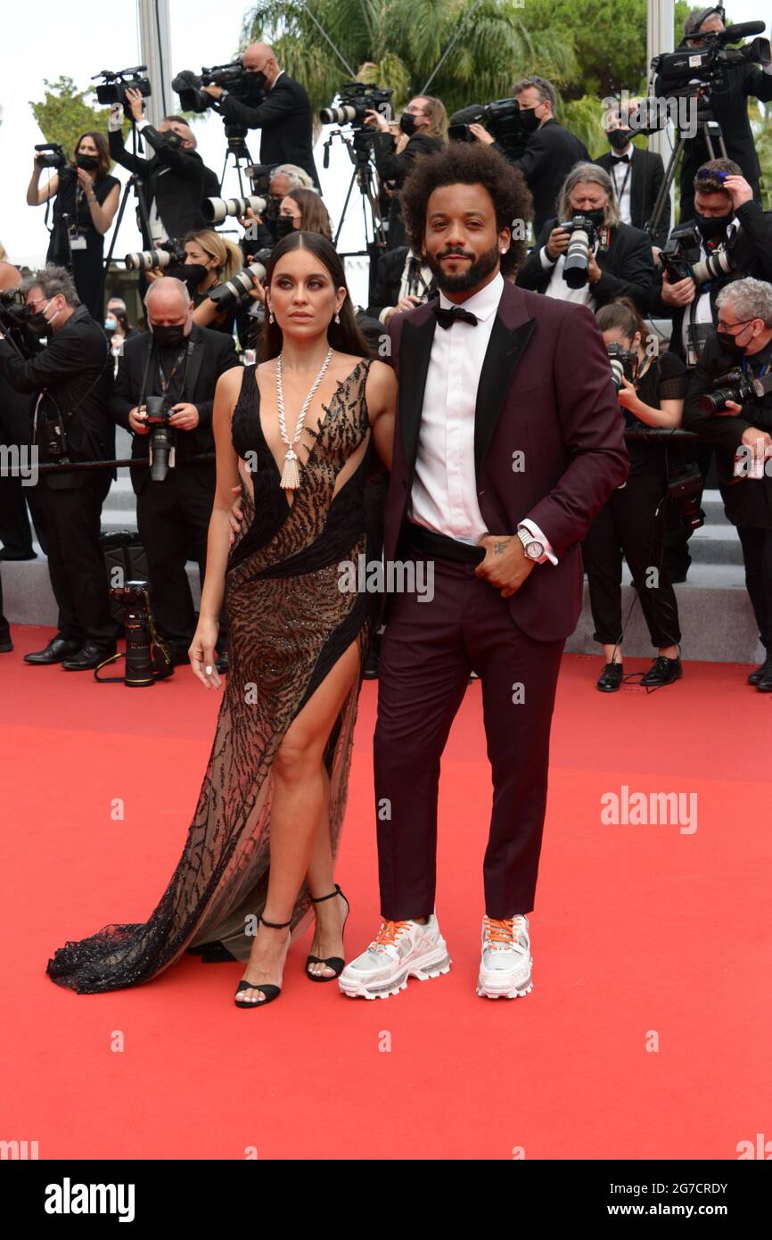 July 12, 2021, CANNES, France: CANNES, FRANCE - JULY 12: Marcelo Vieira ...