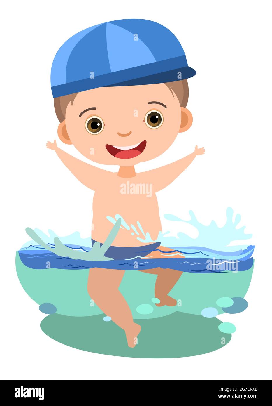 Boy Diving Into River High Resolution Stock Photography and Images - Alamy