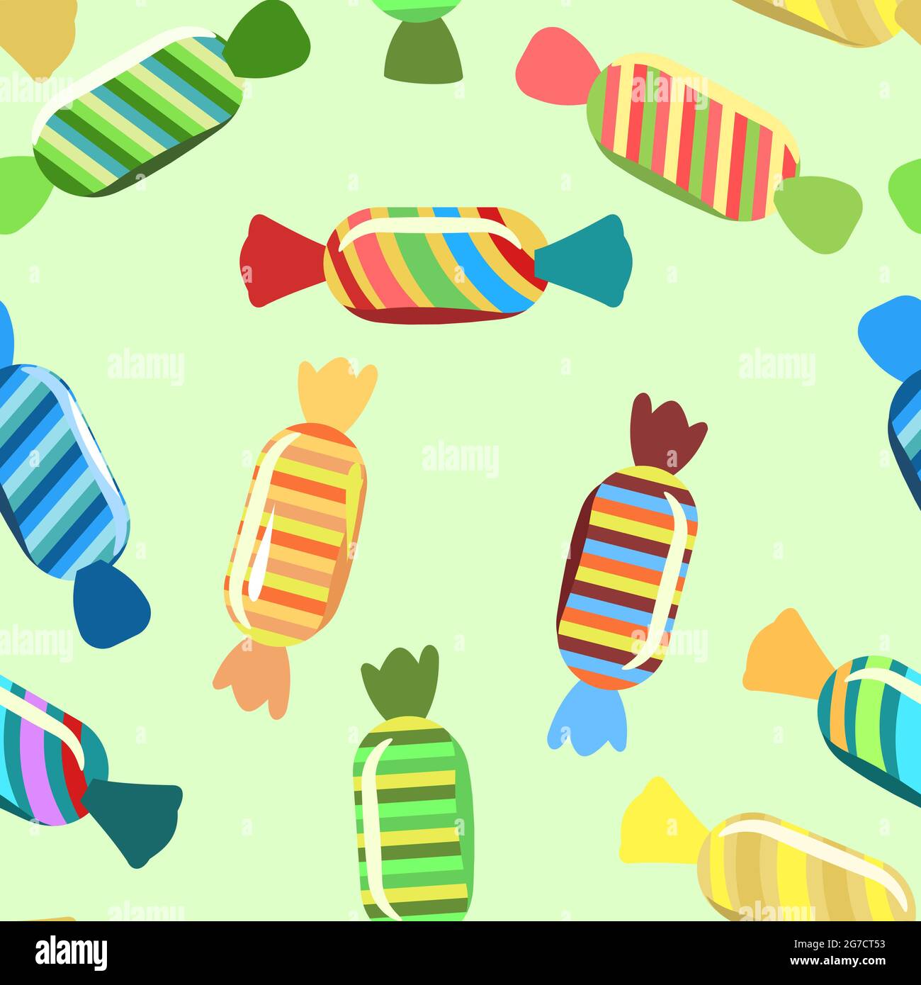 Cartoon wrapped candy Stock Vector Images - Alamy