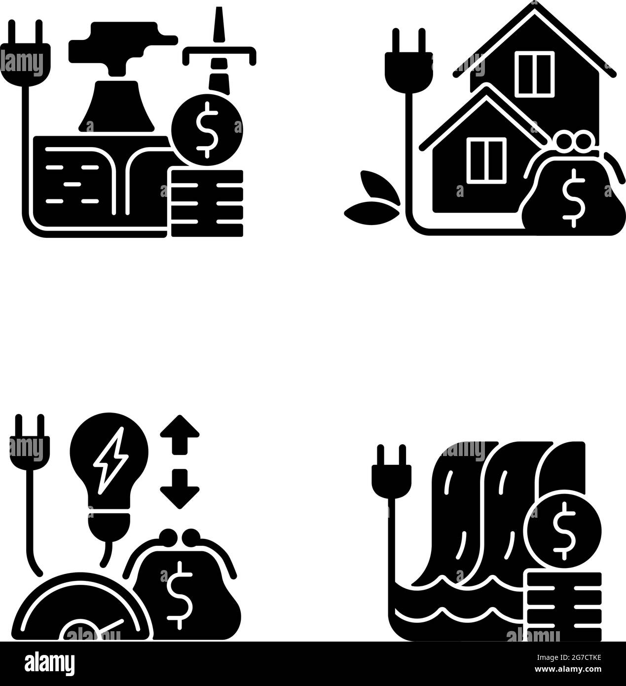 Hydropower program Stock Vector Images - Alamy