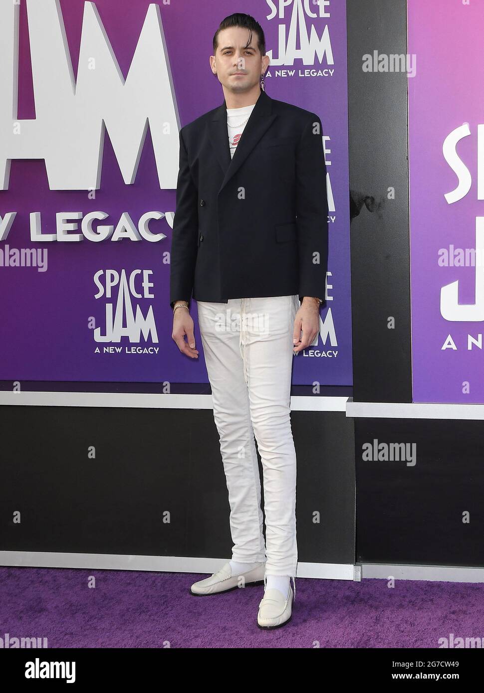 G-Eazy arrives at the SPACE JAM: A NEW LEGACY World Premiere held at ...