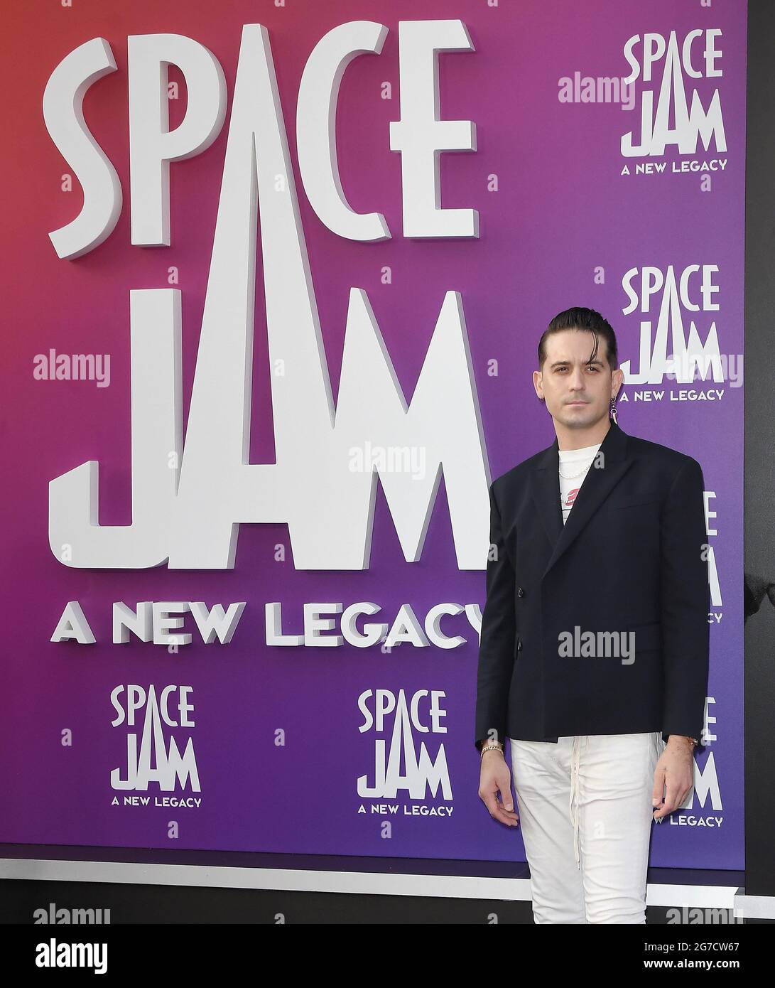 G-Eazy arrives at the SPACE JAM: A NEW LEGACY World Premiere held at ...