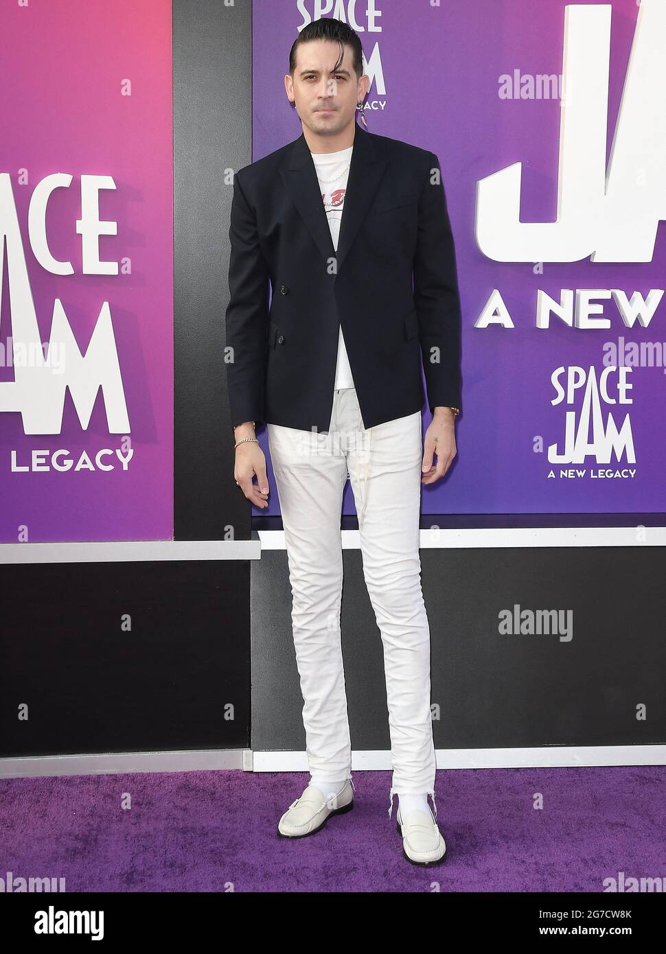 G-Eazy arrives at the SPACE JAM: A NEW LEGACY World Premiere held at ...