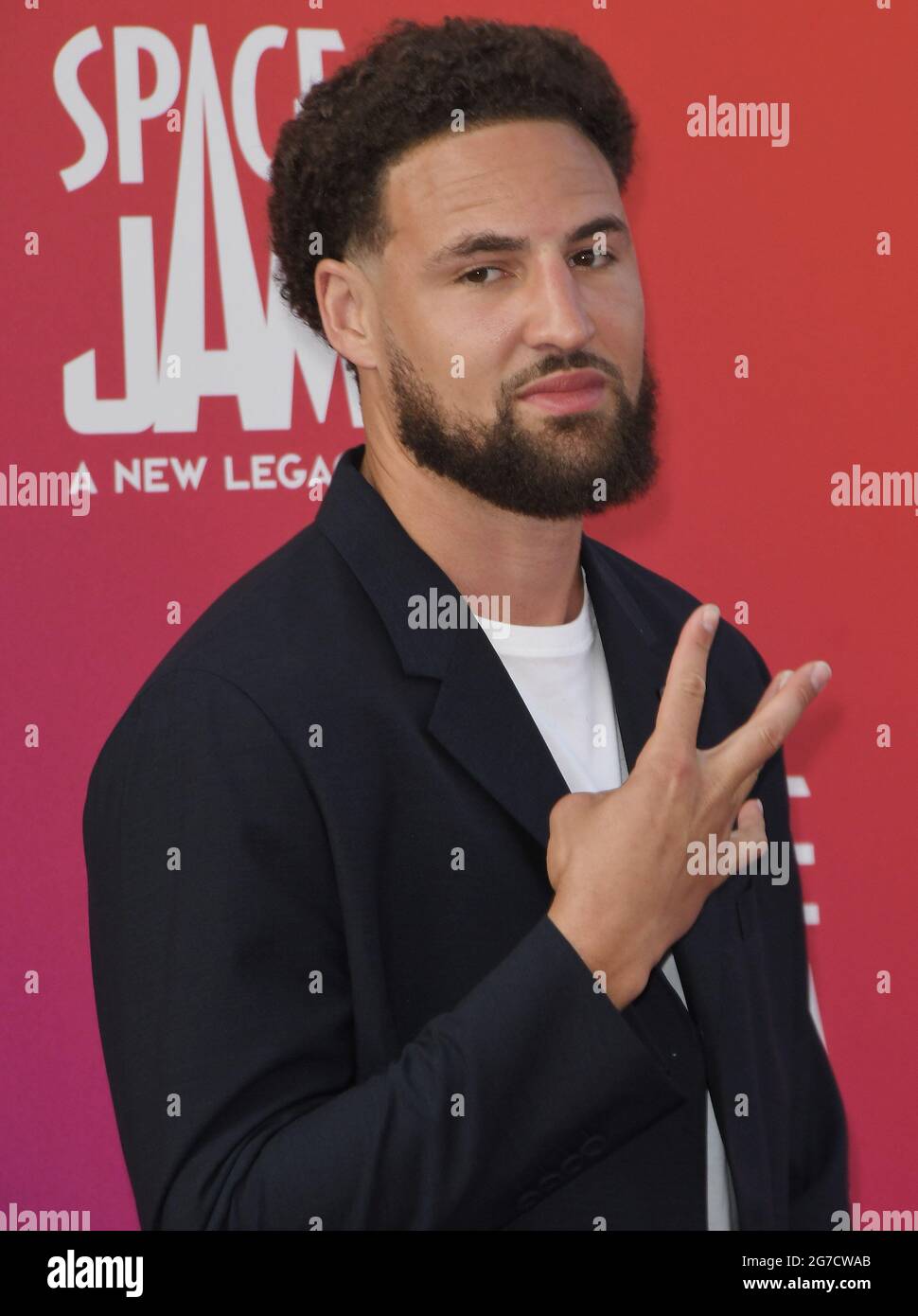 Klay Thompson arrives at the SPACE JAM: A NEW LEGACY World Premiere ...