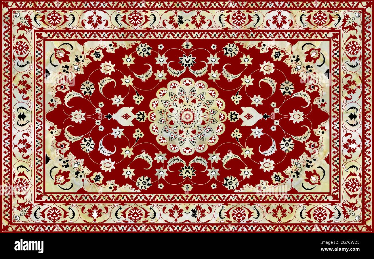 Carpet Tiles 3d Design Floor Stock Photo - Alamy