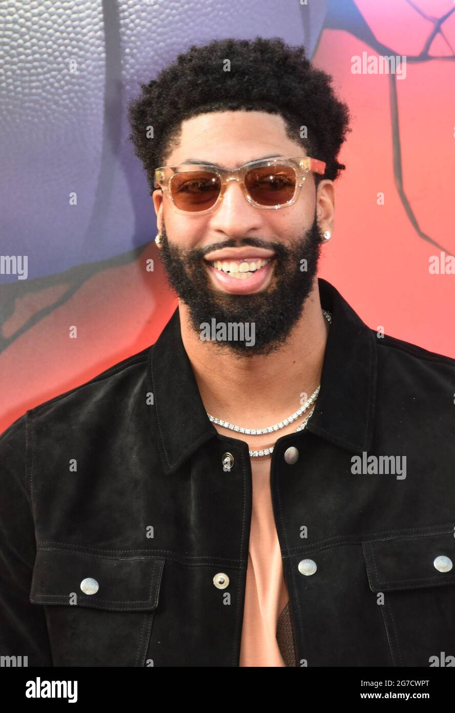 Los Angeles, California, USA 12th July 2021 Basketball Player Anthony ...