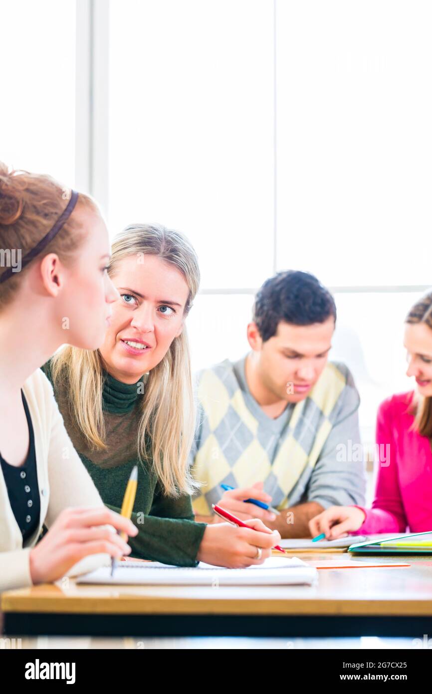 University college students using hi-res stock photography and images ...