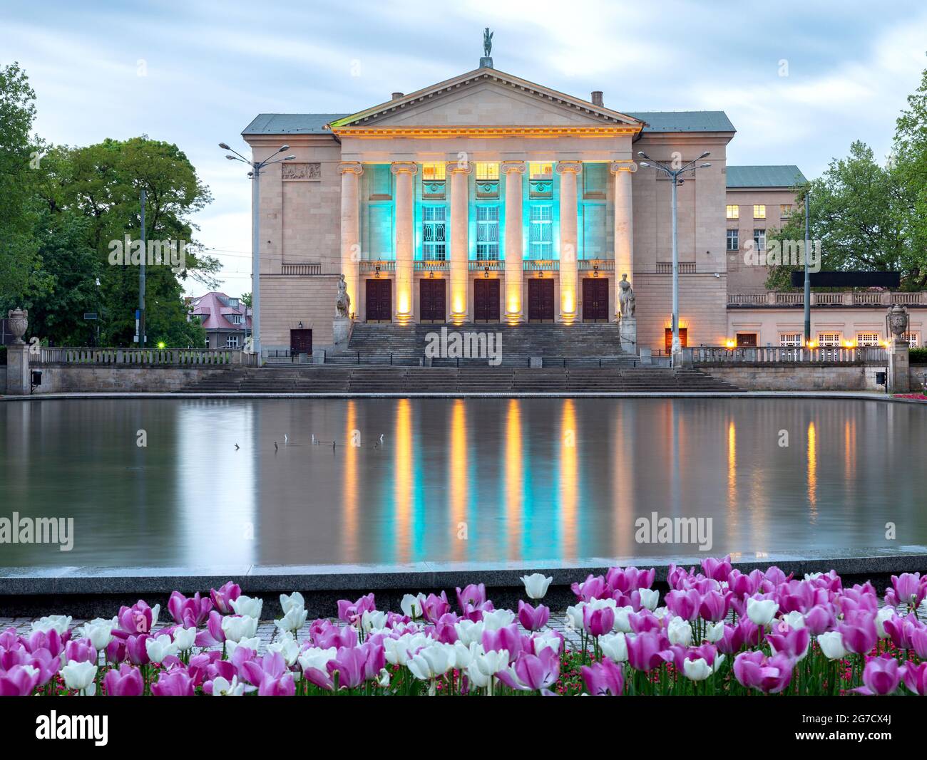 Poznan at night hi-res stock photography and images - Alamy