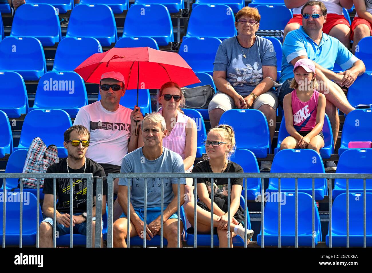 Prague, Czech Republic. 13th July, 2021. Fans during the Livesport ...