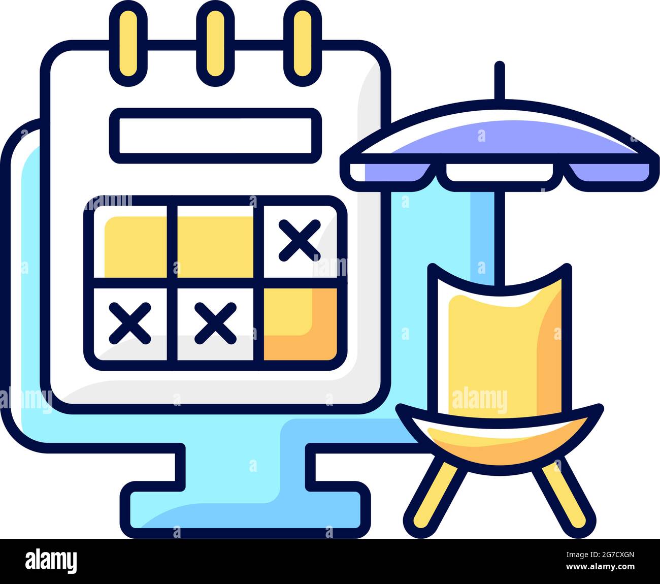 Day off work, calendar hi-res stock photography and images - Alamy