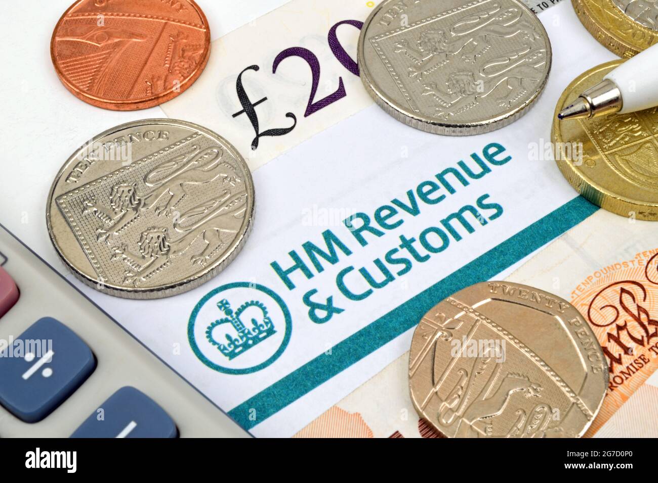 HM Revenue Money Stock Photo - Alamy