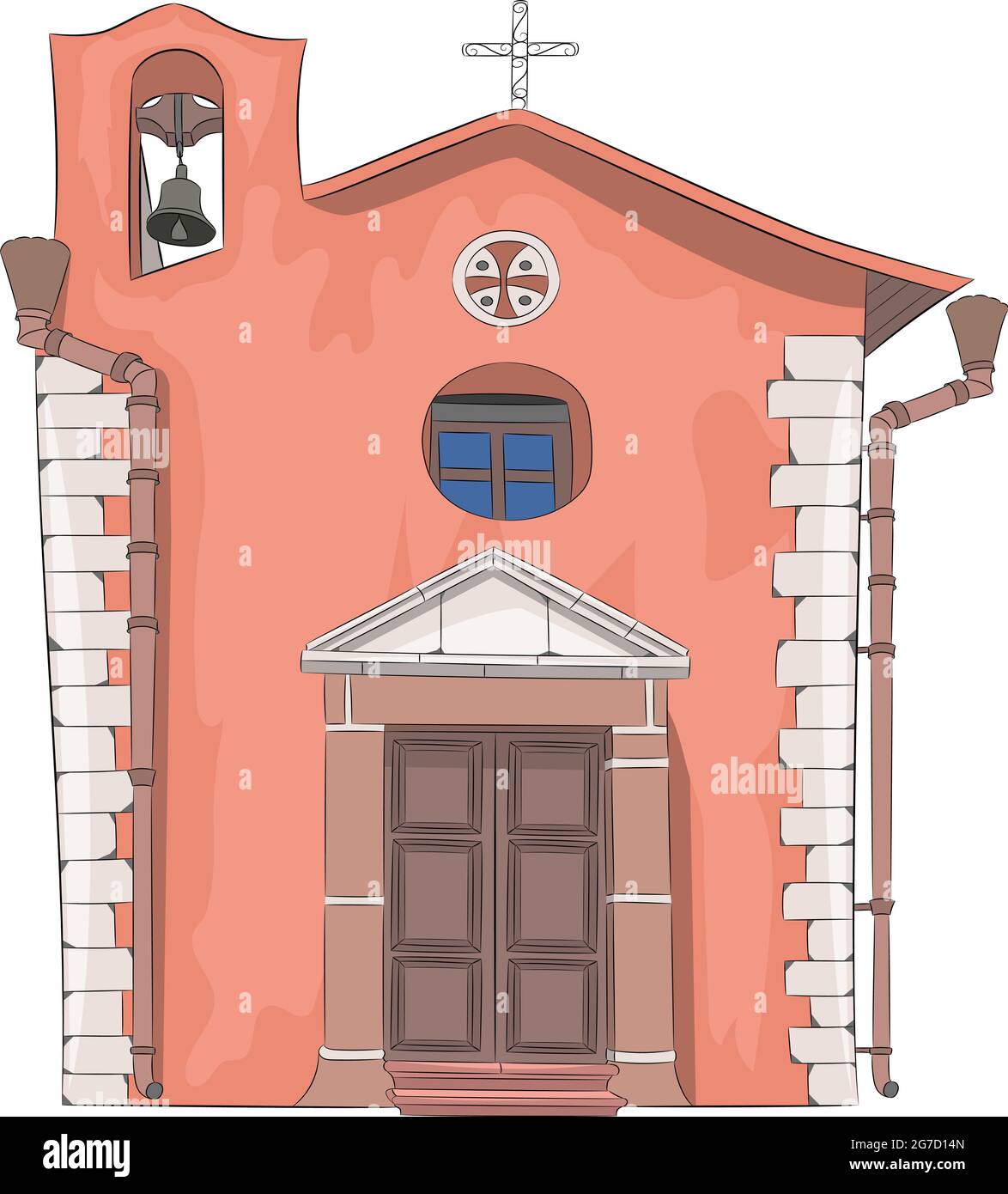 The italian chapel Stock Vector Images - Alamy
