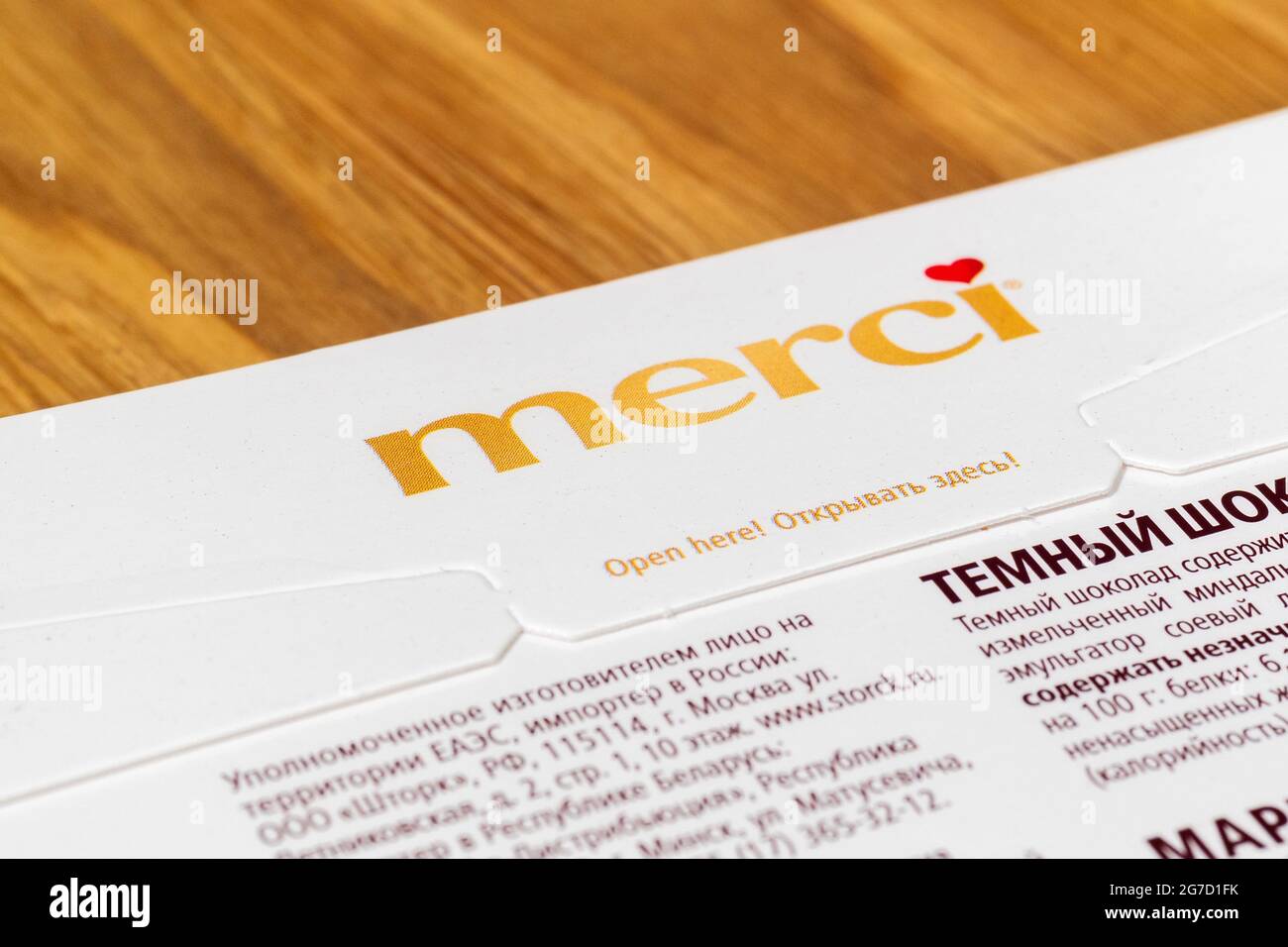 Merci Chocolate Logo