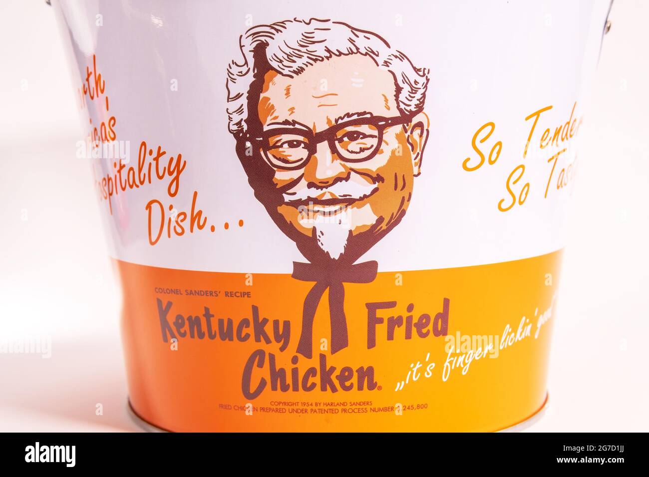 Tyumen, Russia-april 21, 2021: KFC logo fast food restaurant chain ...