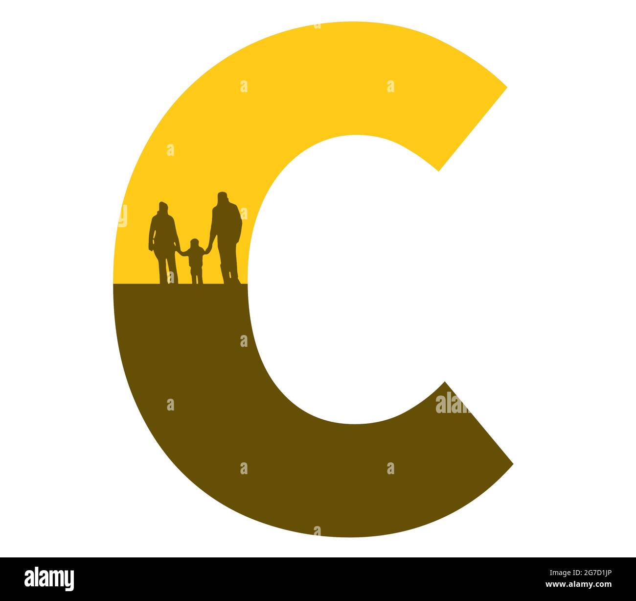 Letter c logo hi-res stock photography and images - Alamy