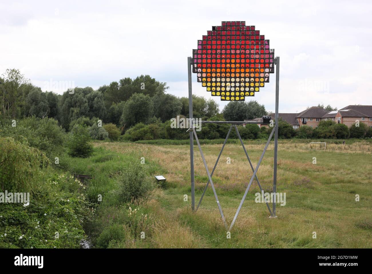 The Swift Tower, created by Artist Andrew Merritt , providing nesting ...
