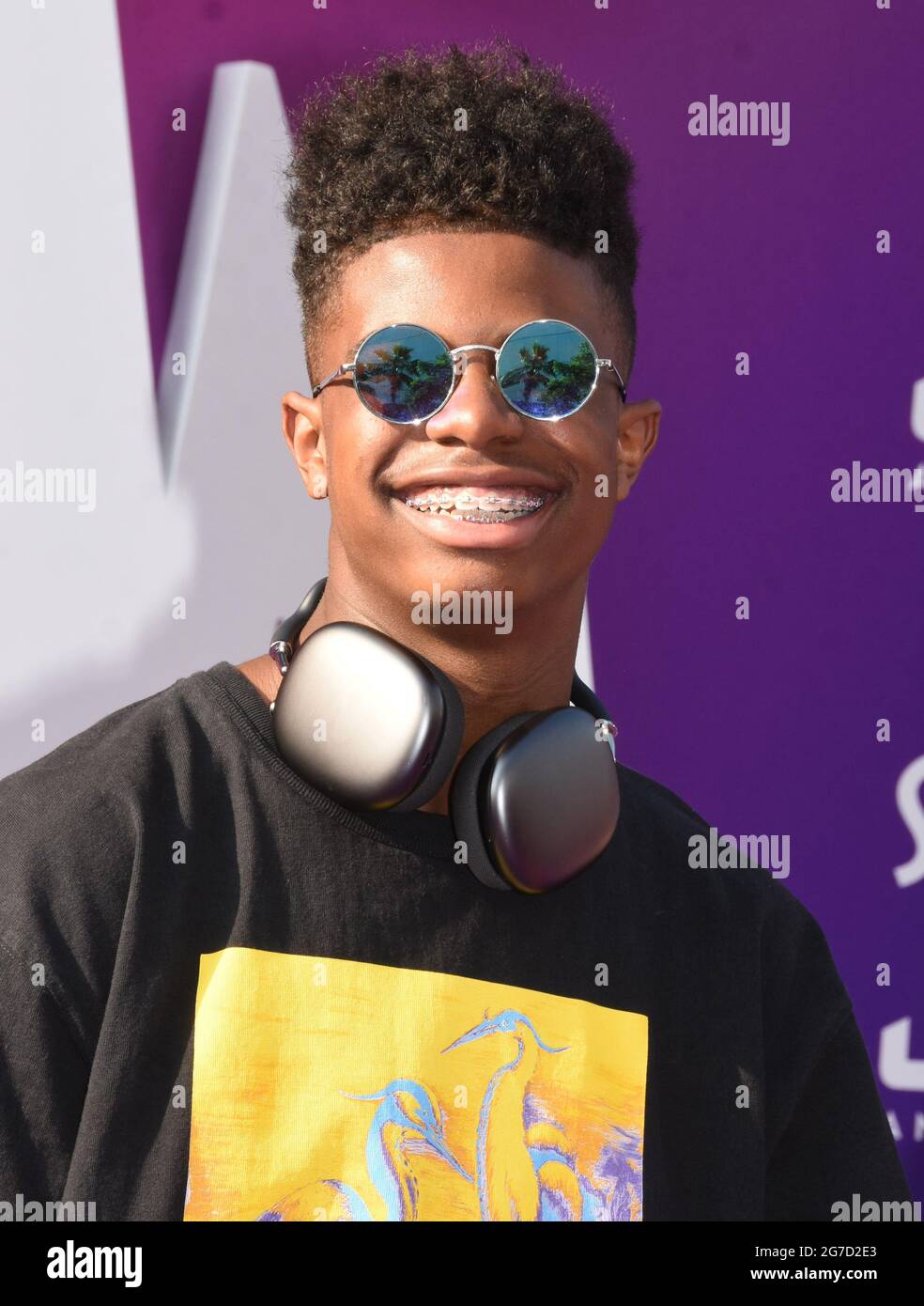 Los Angeles, California, USA 12th July 2021 Actor Isaiah Crews attends ...